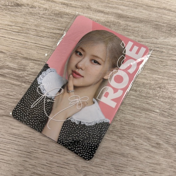 Other | 3 For 25 Blackpink Oreo Photocard Rose | Poshmark